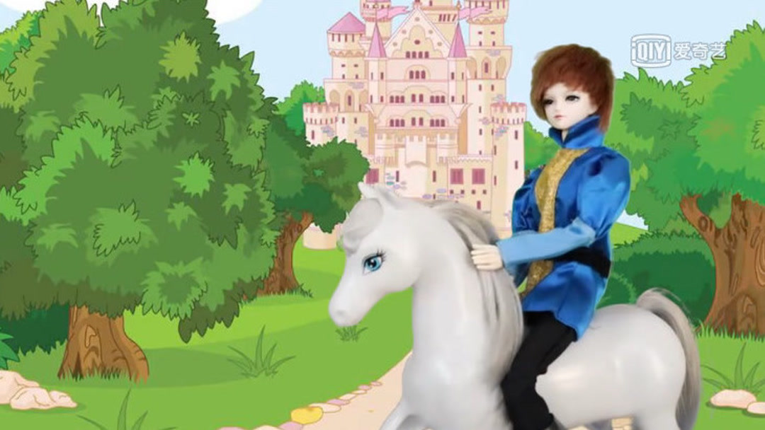 绒绒兔玩具:精灵帮助王子和叶罗丽公主睡梦中相遇