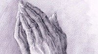 零基础素描基础教程 第47集 临摹世界名画 丢勒 《祈祷之手》 (上)