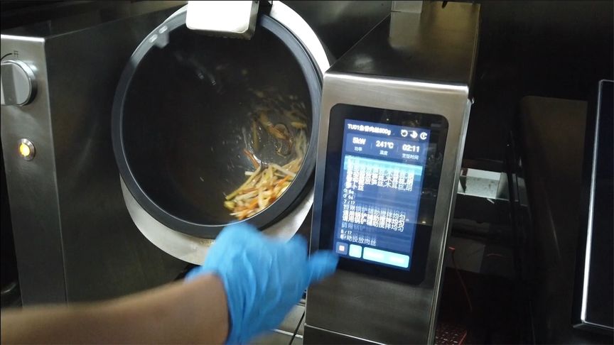 麦大厨自动炒菜机商用多功能烹饪做饭滚筒全自动智能炒菜机器人