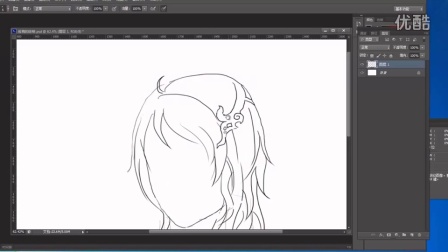 游戏UI人物线稿绘制、游戏UI人物设计、游戏UI课程学习、PS绘制人物...