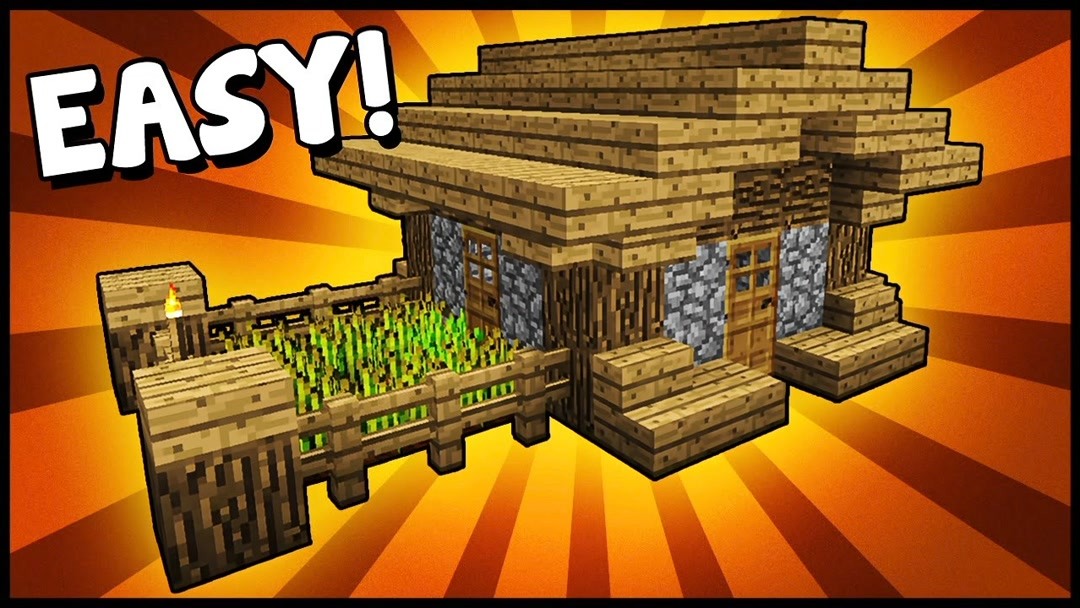 简单和高效的房子!我的世界