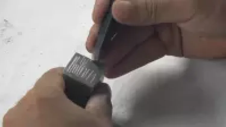 篆刻零基础入门教学, 这两种刀法是最重要的, 也是最基础的