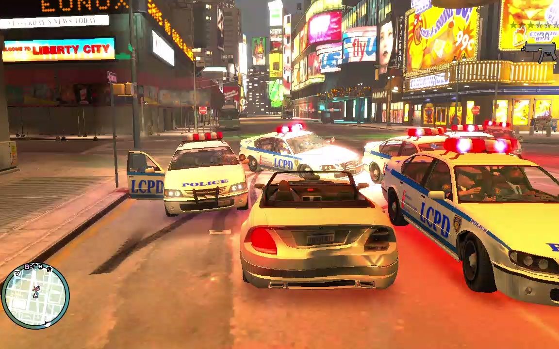 十年前的垃圾笔记本试玩GTA4(盗版)