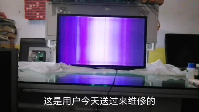 液晶电视被放弃维修的这种故障能否有一线生机,看完视频了解