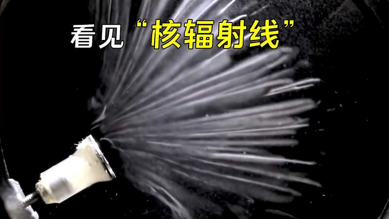 “核辐射”长什么样?将镅-241放入实验箱,用肉眼就能看到
