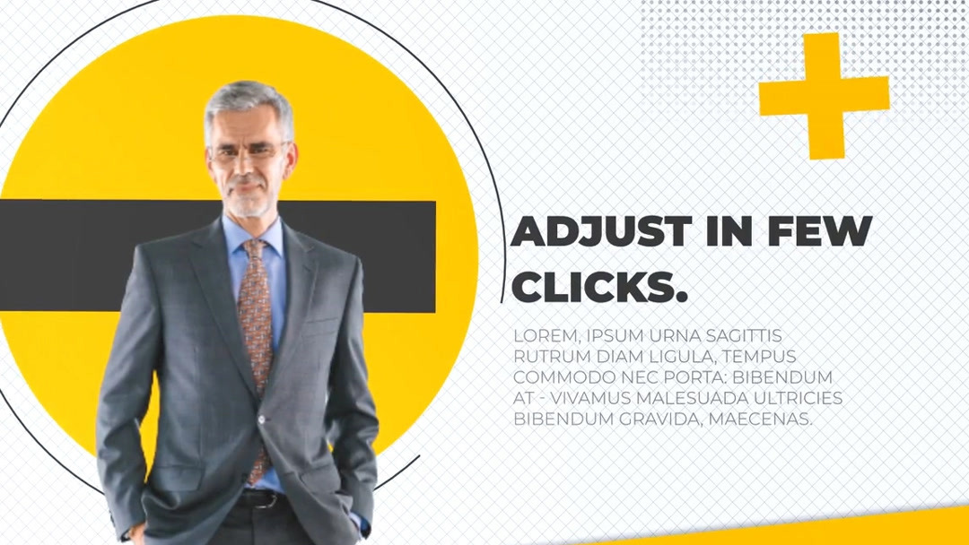 AE模板-创意动态人物介绍模板时尚产品介绍片头模板