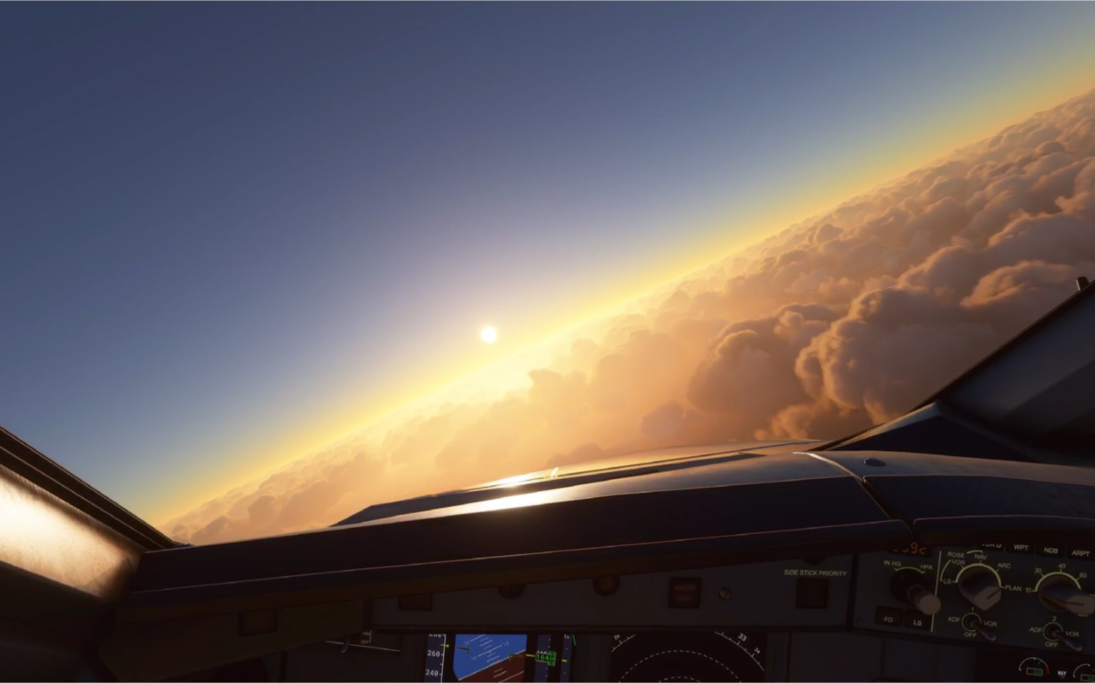 微软模拟飞行2020 A320neo高画质 正式版演示视频。云超级真实