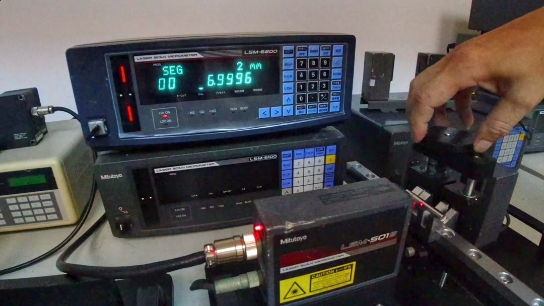 80000元一台的激光检测设备,可以精确到0.001,小伙直呼太厉害了