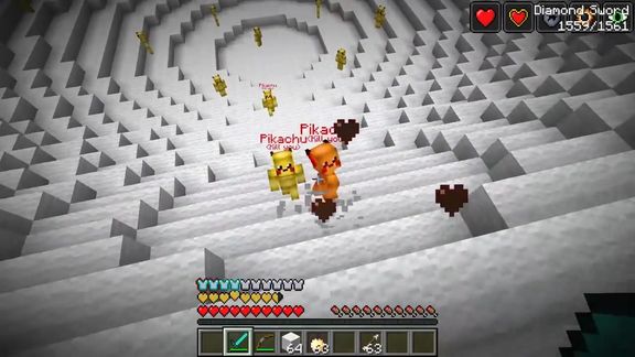 游戏 我的世界 最大的皮卡丘精灵