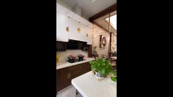 开放式厨房这样装,既实用,又美观