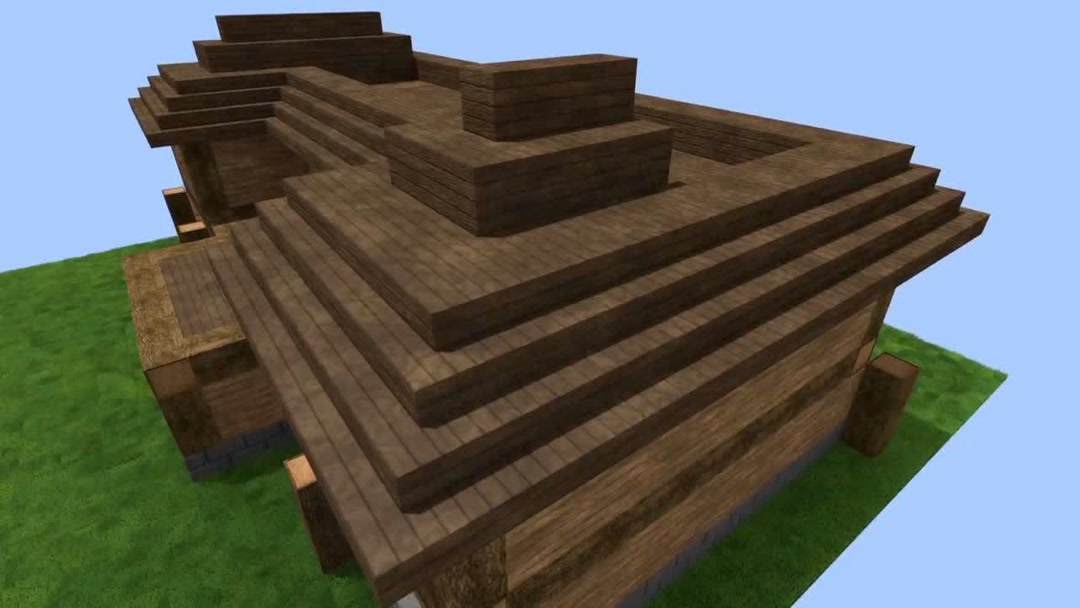 宽敞住宅建筑教程_5我的世界怪兽学校