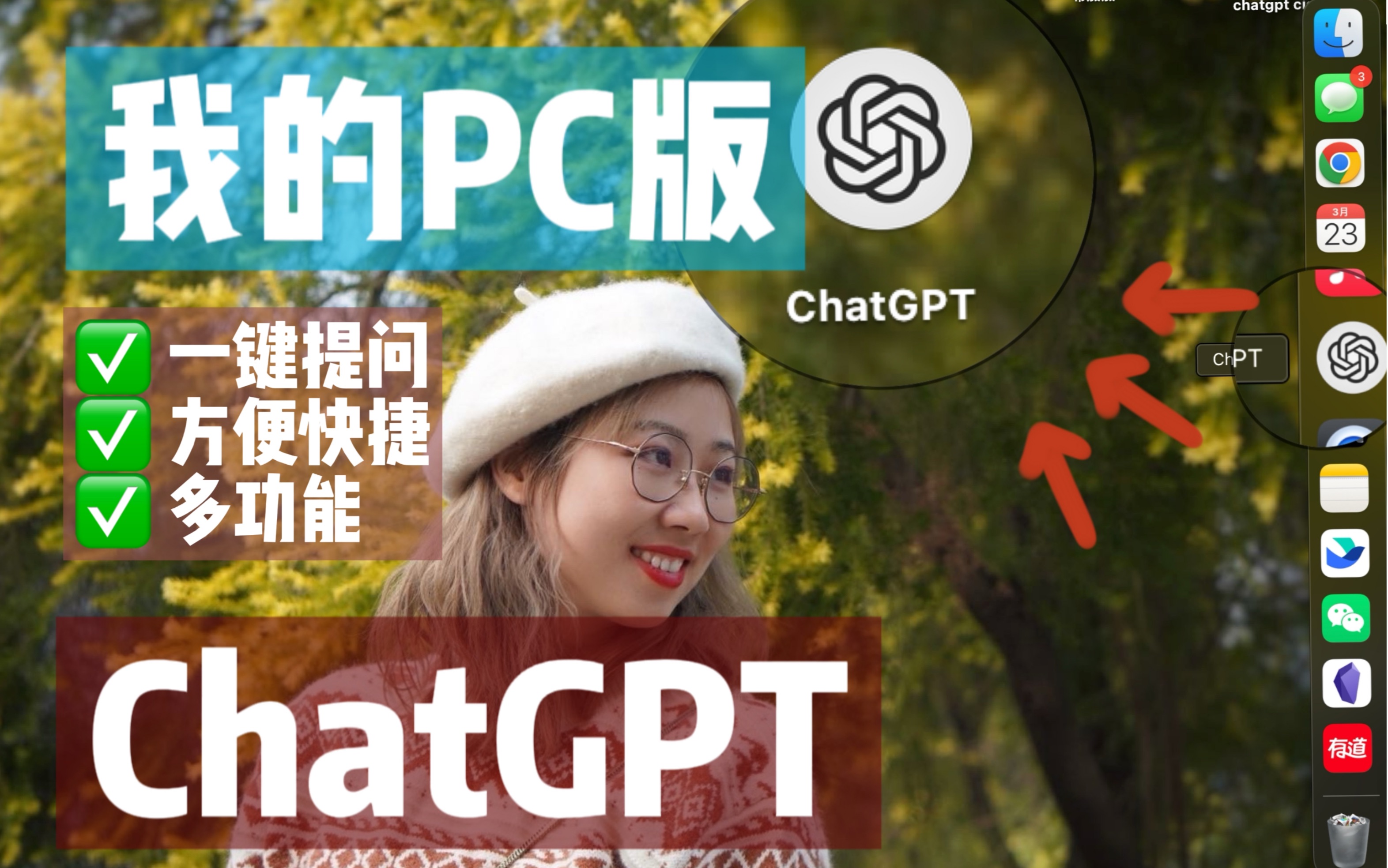 超方便!我把GPT放在桌面|一键访问