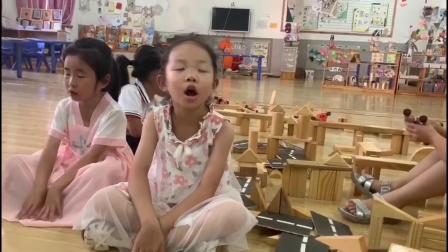 蔡甸区龙王幼儿园 朱袁园游戏案例《小司机考驾照》