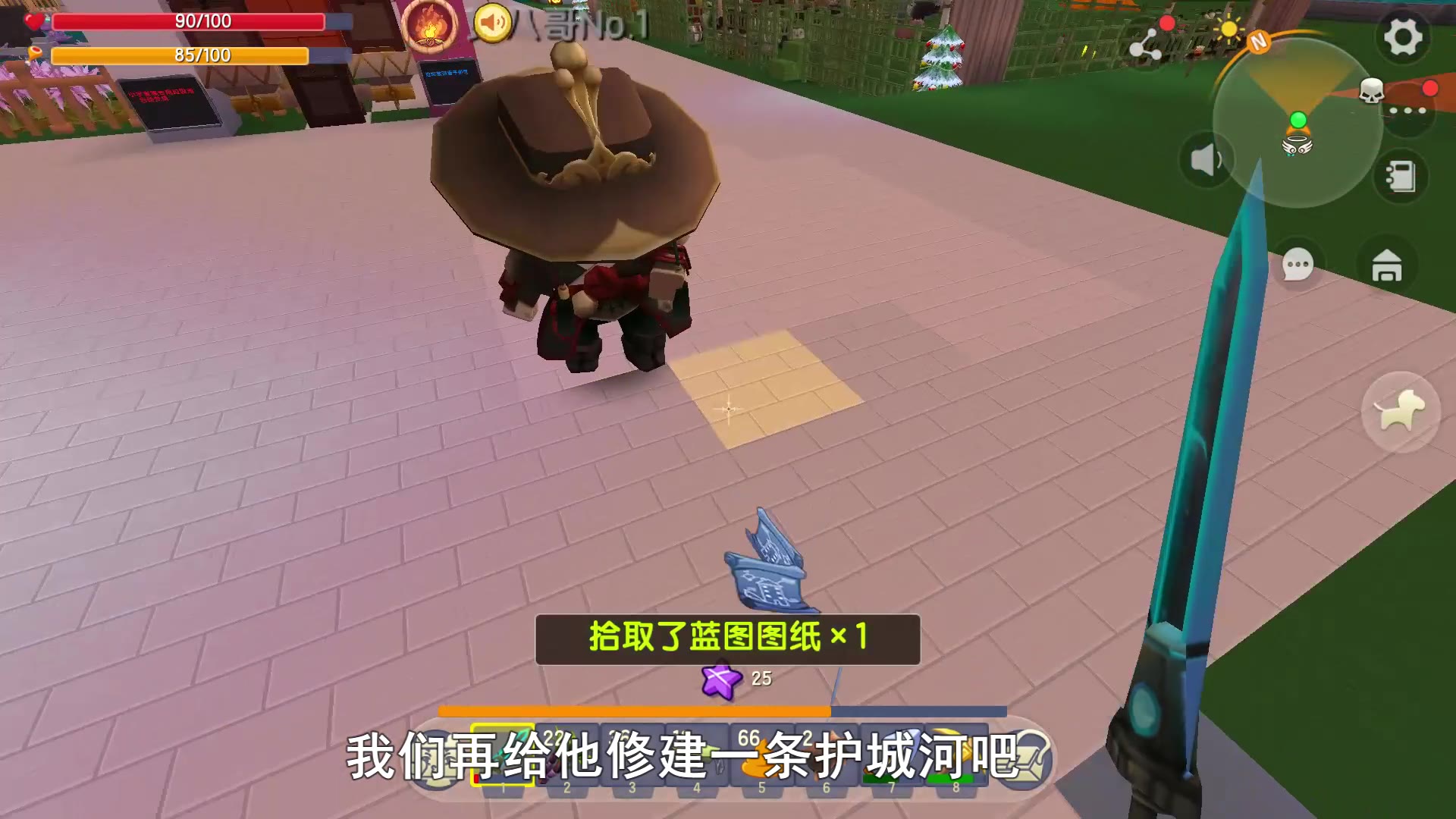 迷你世界高级627:兔八哥用区域方块复制器,将地心世界变成小河