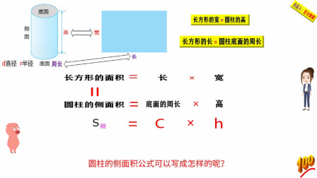 人教版六年级数学下册 3.2圆柱的表面积