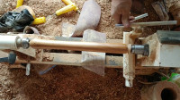 木匠制作木工车刀握把 圆杆的木工车刀用着不舒服 不建议买