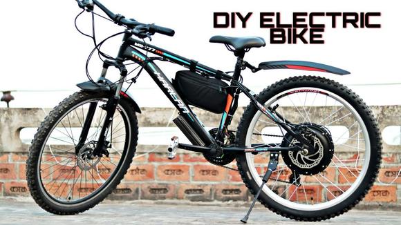 牛人DIY电动自行车,骑起来真带劲,看看他是如何制作的