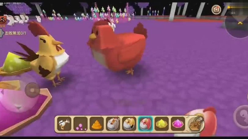 迷你世界先遣服:萌眼星大更新!尖叫鸡会唱98K!