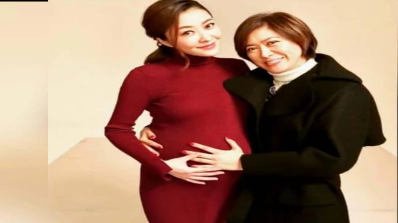 女神 熊黛林怀孕7个月,大肚照曝光,孕妈味十足