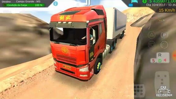 重型卡车模拟 解放J6领版 下山坡