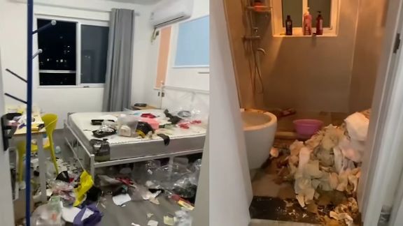 上海俩女租客留满屋垃圾后失联,狼藉场面惊呆众人:房租也没付,感觉...