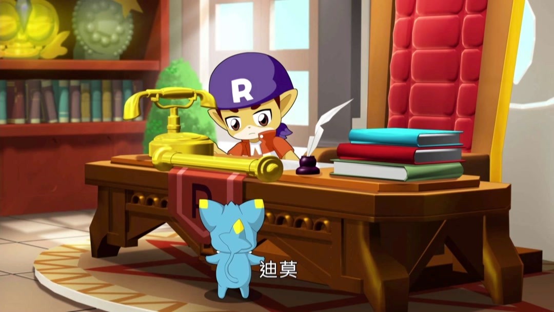 洛克王国:大臣就算被挠脚丫,也说自己没偷东西,洛克只好相信了