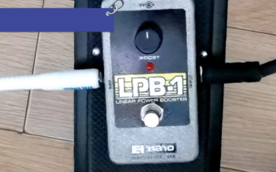 电吉他单块效果器EH LPB-1 boost激励效果器单块试听