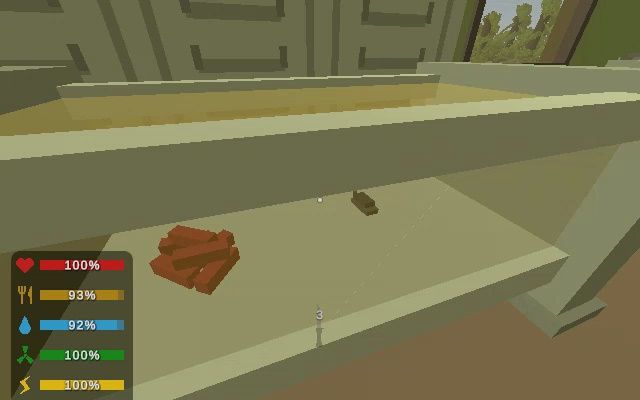 [Unturned]无修改玩elver撑到晚上,白天还差点思力(