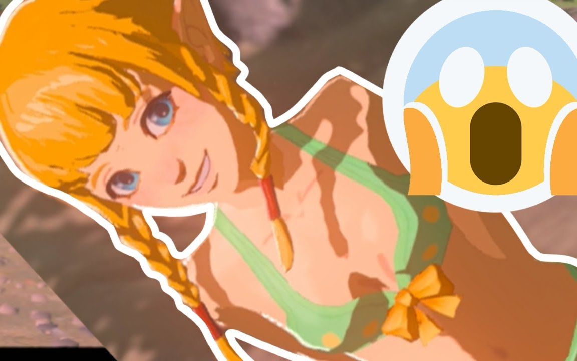 【MOD】塞尔达传说旷野之息 林克尔的秘密海滩舞蹈?