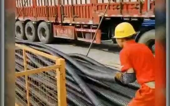 预应力金属波纹管 桥梁镀锌圆管 混凝土用大口径金属波纹管