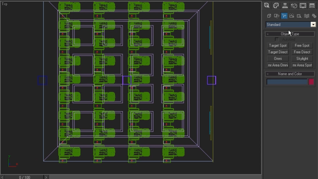 VRAY工装洗浴中心01设置相机与渲染参数