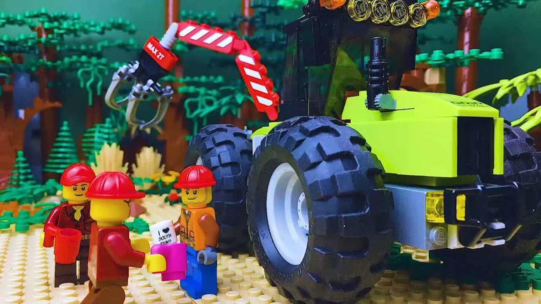 乐高的怪物攻击 乐高恐怖定格动画