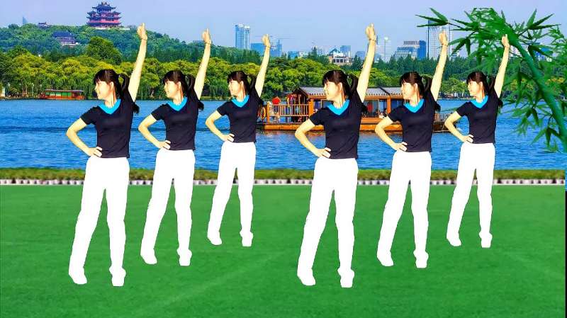 广场舞《众人划桨开大船》节奏欢快动感,好听好看又好学