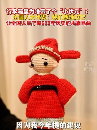 行李箱里为啥带了个"小状元"?全国人大代表:想通过它让全国人民了解...