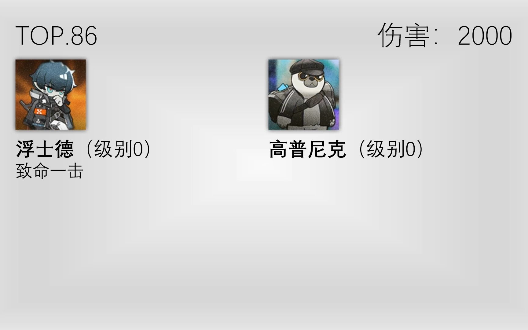 明日方舟敌方单位伤害排行榜(截至绿野幻梦)