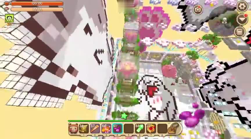 迷你世界:非常可爱的像素海象图案,大家有留意看吗