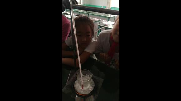 水蒸发实验观察