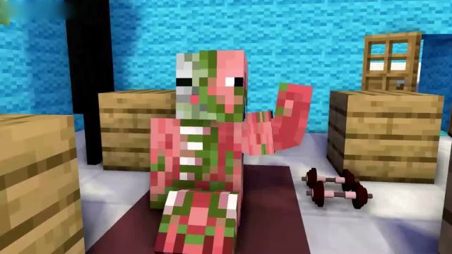 我的世界MC动画:怪物学院 vs 忍者女孩