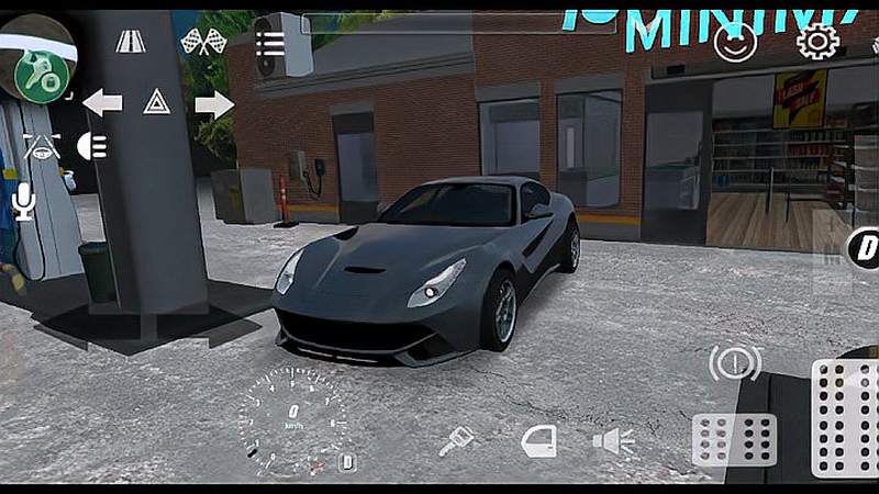 【模拟器】这次出车祸的是法拉利,撞隧道口上了。