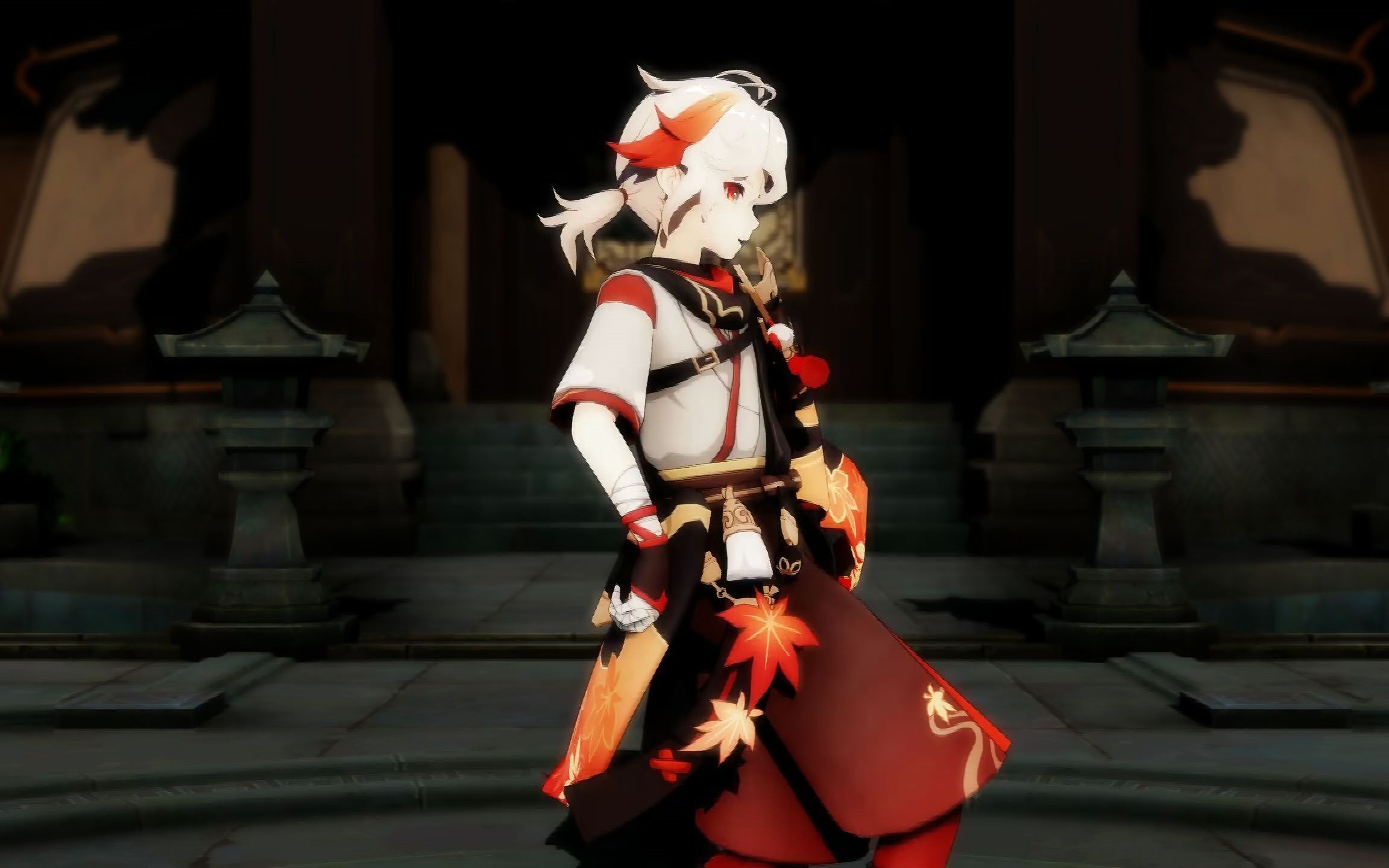 [原神MMD]枫原万叶的东京不夜城