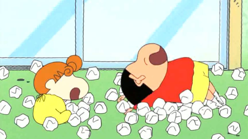 蜡笔小新-如果你中了一亿元会干嘛?