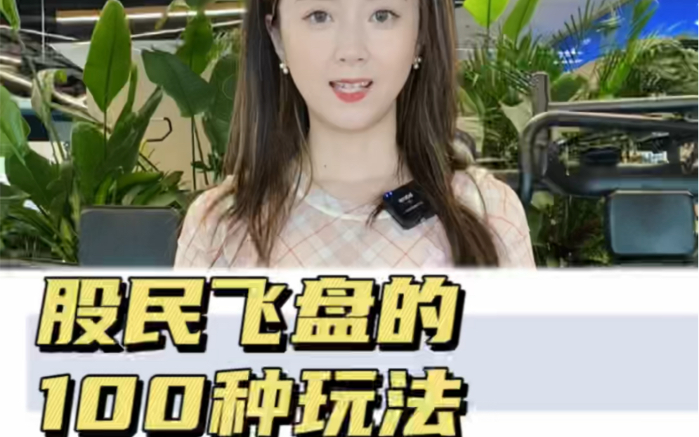 股民飞盘的100种玩法
