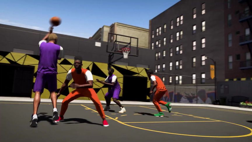 《NBA 2K20》街区篮球模式精彩演示