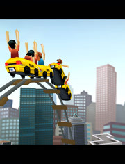 【萌萌兔】模拟过山车之3D疯狂过山车游戏