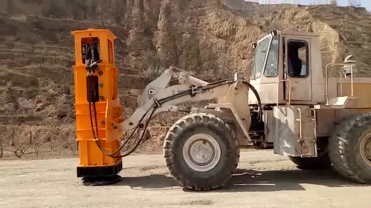 液压夯夯实路面威派效率高质量有保证