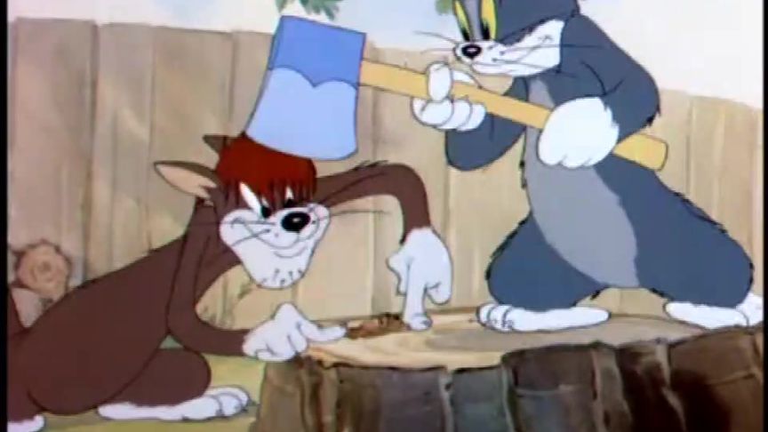 猫和老鼠:汤姆和流浪猫打斗中取得共识,竟要分了杰瑞,结局怎样呢?