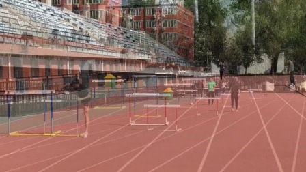 今天分享跨栏训练