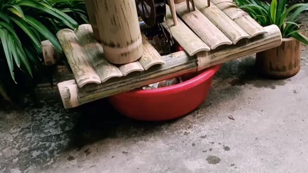 竹子制作小竹人流水车,第4集