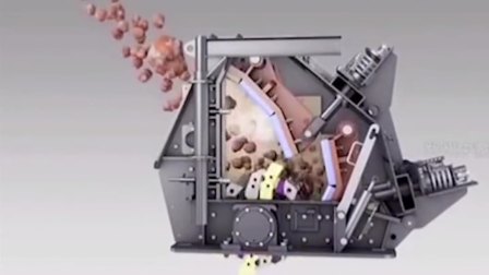 大口径反击式破碎机工作原理