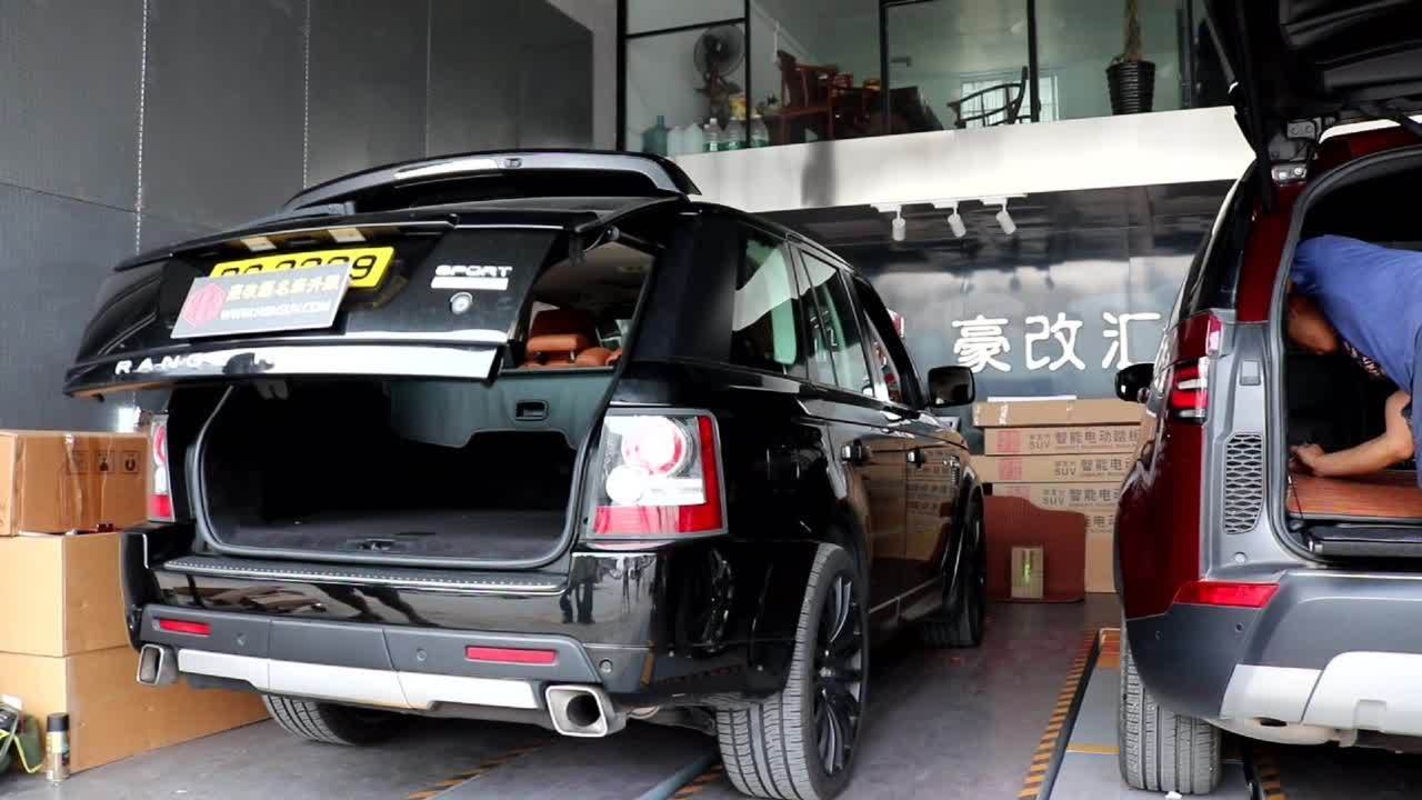 10款揽胜运动版电动尾门